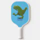 Funny T rex dinosaur cartoon humor Pickleball Paddle | Zazzle