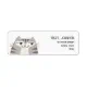 Funny Tabby Cat Return Address Label | Zazzle