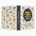 Funny Taco Puns Mexican Food Cinco De Mayo Pattern 3 Ring Binder | Zazzle