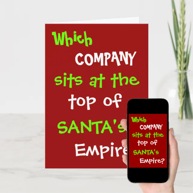 Funny Tax Accountant Lawyer Christmas Card Joke | Zazzle