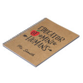 Funny Teacher Appreciation Gift Notebook | Zazzle