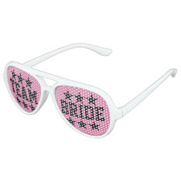Funny Team bride bachelorette party shades | Zazzle