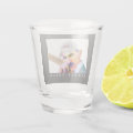 Funny Tesla Portrait Shot Glass | Zazzle