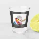 Funny Tesla Portrait Shot Glass | Zazzle