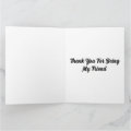 Funny Thankful Otter Friend Thanksgiving Card | Zazzle