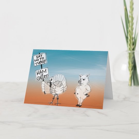 Funny Thanksgiving Card | Zazzle.com