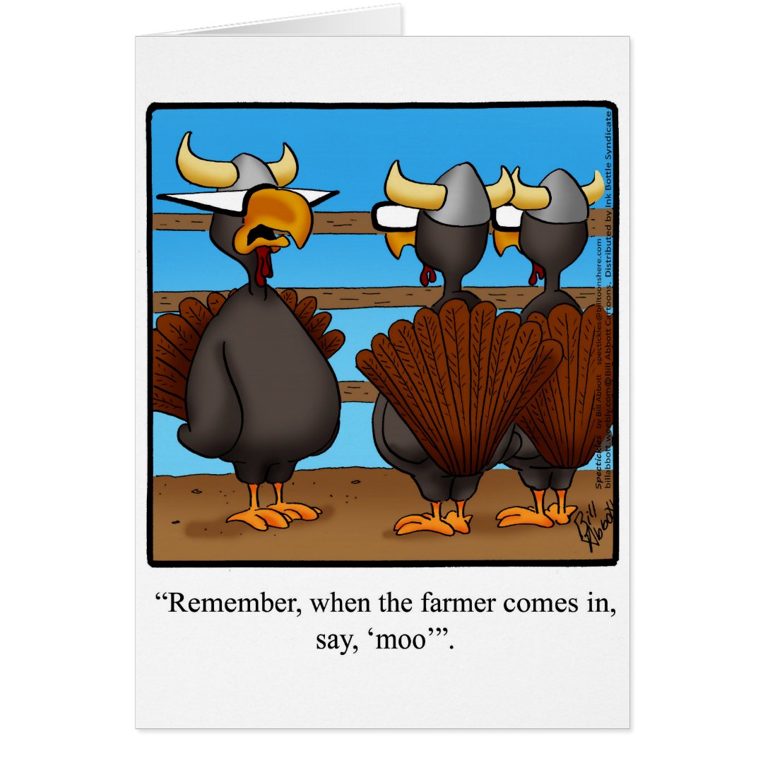 Funny Thanksgiving Greeting Card | Zazzle