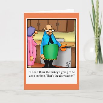 Funny Thanksgiving Greeting Card "Spectickles" | Zazzle