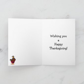 Funny Thanksgiving Greeting Card "Spectickles" | Zazzle