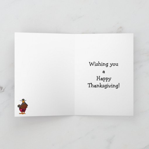 Funny Thanksgiving Greeting Card "Spectickles" | Zazzle