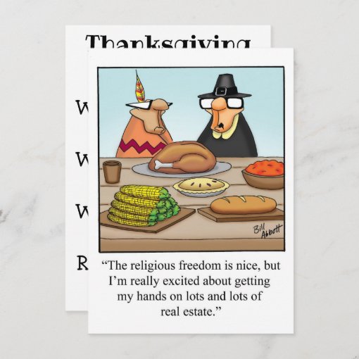 Funny Thanksgiving Humor Dinner Invitations | Zazzle