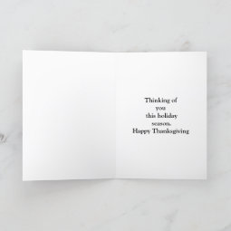 Funny Thanksgiving Humor For Snowbirds Card | Zazzle