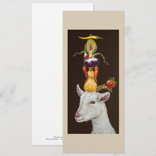 Funny "The Harvesters" (right side) flat card | Zazzle