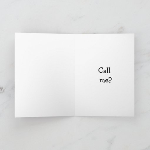 Funny Thinking Of You Greeting Card | Zazzle