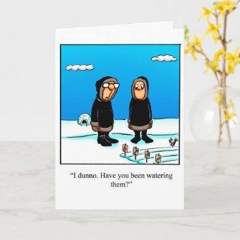 Funny "Thinking of You" Greeting Card Humor | Zazzle