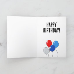 Funny Tim Walz Birthday To the window to the Walz Card | Zazzle