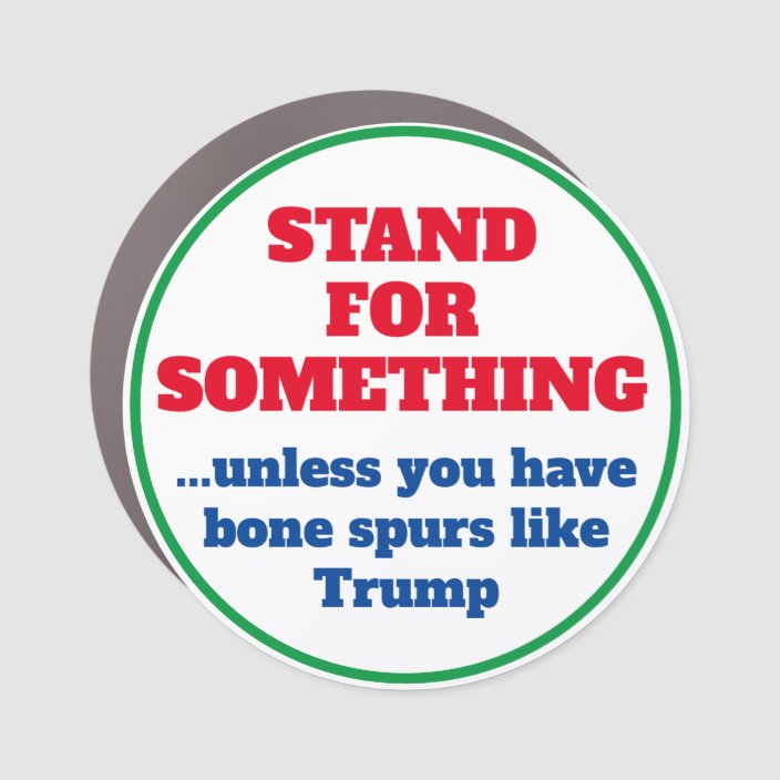 Funny Trump Bone Spur Car Magnet | Zazzle.com