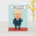 Funny Trump FBI Investigation Birthday Card | Zazzle