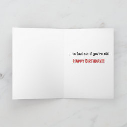 Funny Trump FBI Investigation Birthday Card | Zazzle