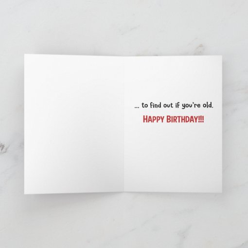 Funny Trump FBI Investigation Birthday Card | Zazzle