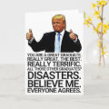 Funny Trump Graduation Card | Zazzle