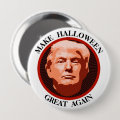 Funny Trump Make Halloween Great Button | Zazzle