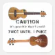 Funny Ukulele Musician Humour Square Sticker | Zazzle