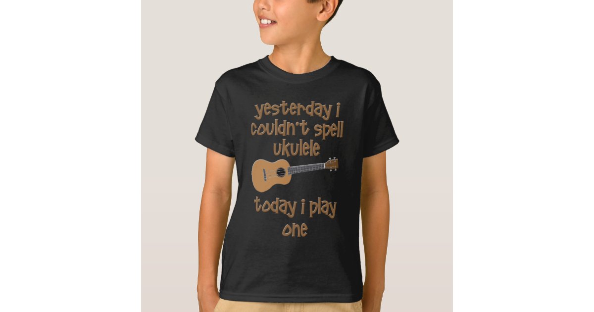 funny ukulele uke T-Shirt | Zazzle