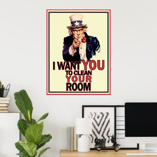 Funny Uncle Sam Poster | Zazzle