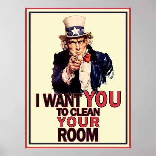 Funny Uncle Sam Poster | Zazzle