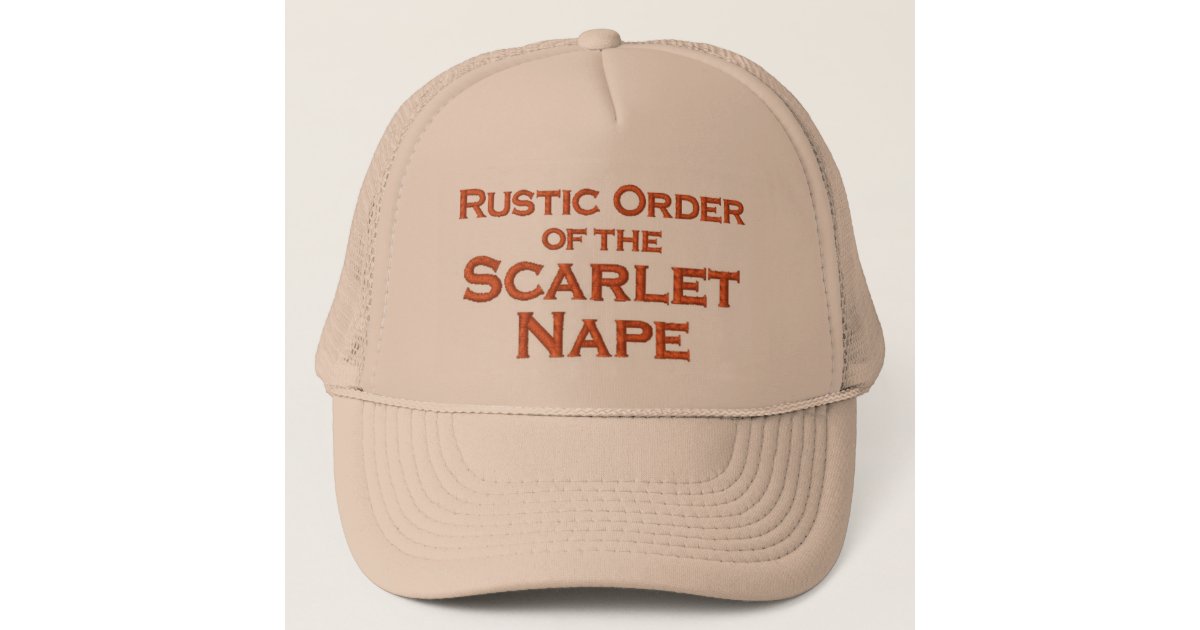 Funny Upscale Redneck Trucker Hat | Zazzle