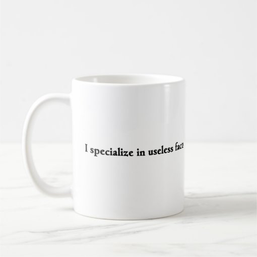 Funny | Useless Facts | Trivia Buff Coffee Mug | Zazzle