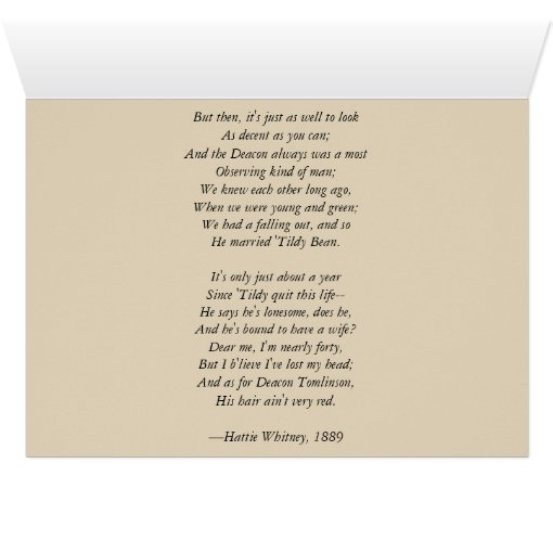 Funny Victorian card | Zazzle