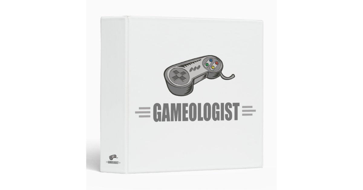 Funny Video Gaming 3 Ring Binder | Zazzle