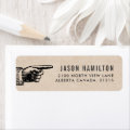 Funny Vintage | Personalized Return Address Label | Zazzle