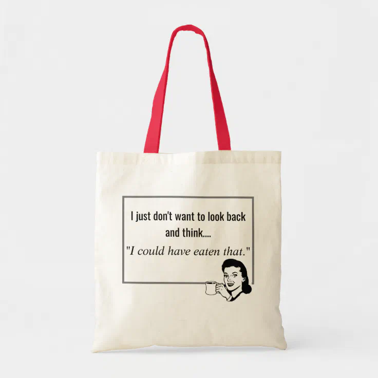 Funny Vintage Woman Tote Bag | Zazzle