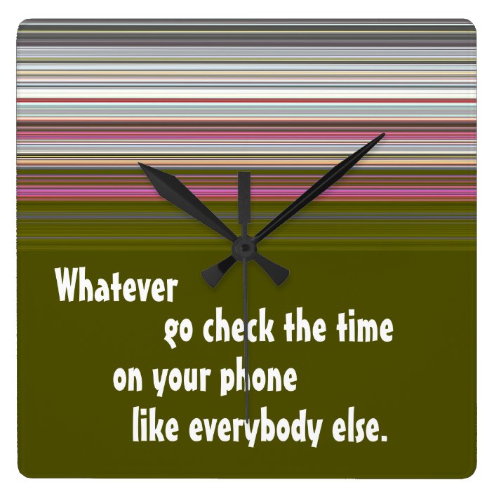 Funny Wall Clock | Zazzle.com