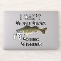 Funny Walleye Fishing Quote People Sports Hobby Sticker | Zazzle