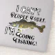 Funny Walleye Fishing Quote People Sports Hobby Sticker | Zazzle