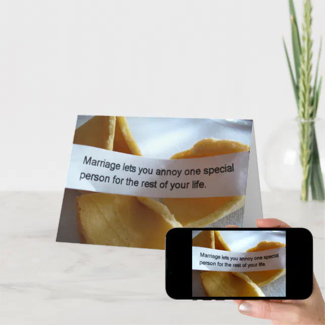 Funny Wedding Card | Zazzle