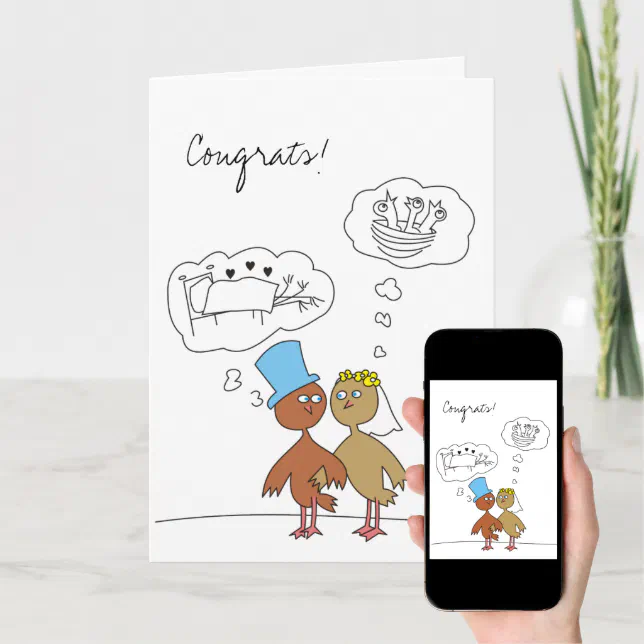 Funny Wedding Card | Zazzle