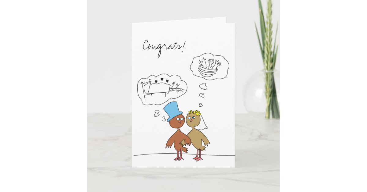 Funny Wedding Card | Zazzle