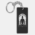Funny Weightlifting for a Bodybuilder Keychain | Zazzle