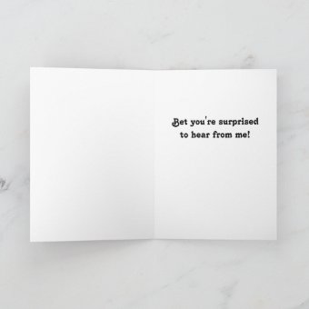 Funny Well Hello Giraffe Greeting Card | Zazzle