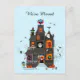 Funny We've Moved Spooky Haunted House Address Postcard | Zazzle