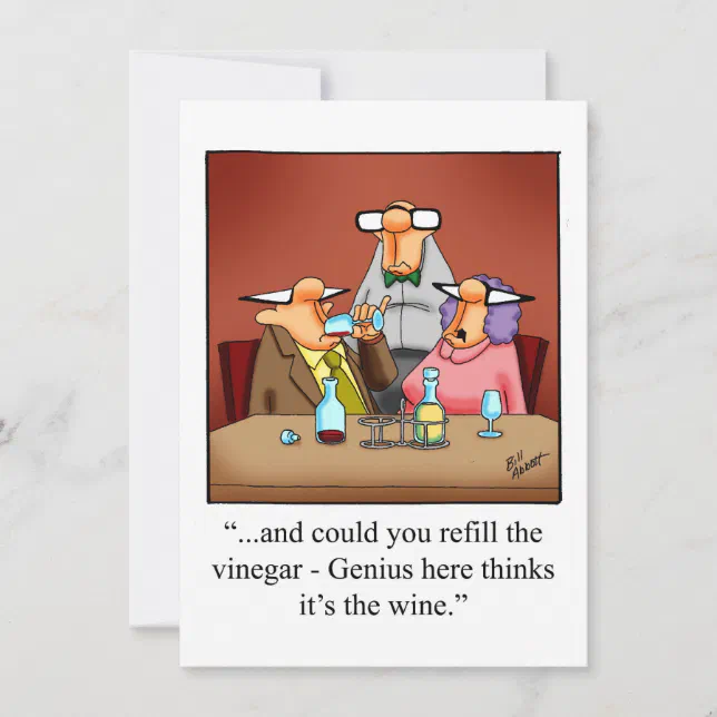 Funny Wine & Dinner Party Invitations | Zazzle