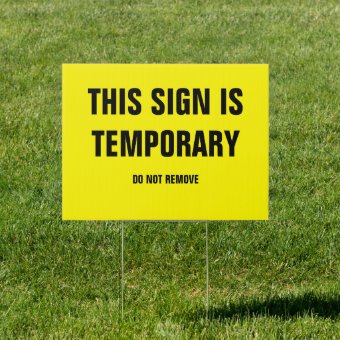 Funny Yard Sign | Zazzle