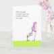 Funny yoga pose humor card | Zazzle