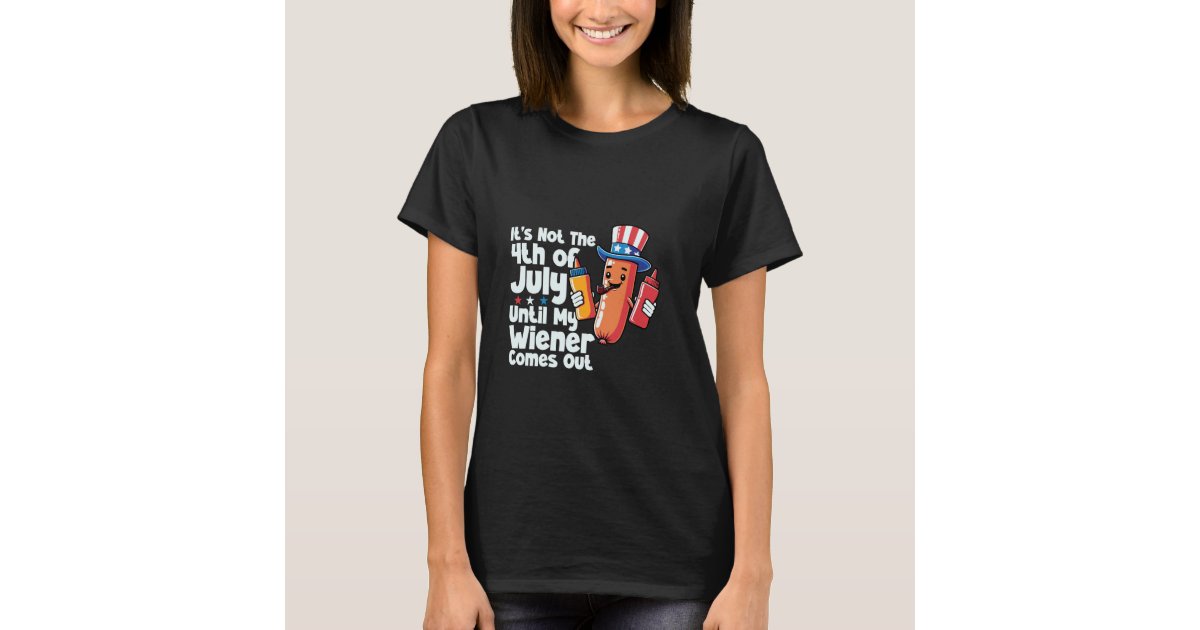 Funny You Look Like 4th Of July Hot Dog Wiener Men T-Shirt | Zazzle