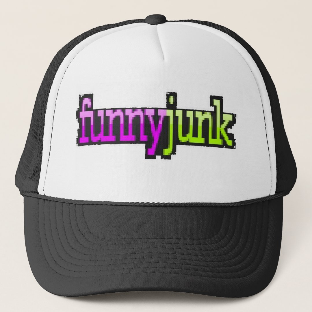 Funnyjunk Logo Hat | Zazzle